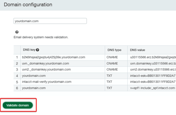 How to Authenticate and Validate Custom Email Domains in Sage Intacct